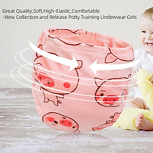 Joyo roy Little Girls Underwear Toddler Girls Underwear Girls Training Underwear Training Pants 3t-4t Toddler Girl Underwear 4t Toddler Panties 4t Training Pants 4t-5t Toddler Training Underwear 4t