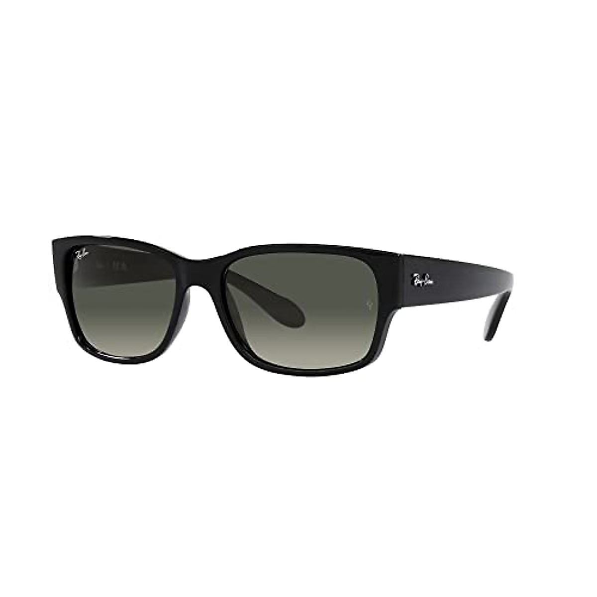 Ray-Ban RB4388 Square Sunglasses, Black/Grey Gradient, 55 mm