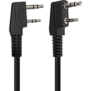 VBLL KMC-45 Heavy Duty Speaker Microphone with 2.5mm Audio Jack for TK430 TK431 TK3201 TK2160 TK3160 TK2402 TK3402 TK2312 TK3312 NX240 NX220 NX320