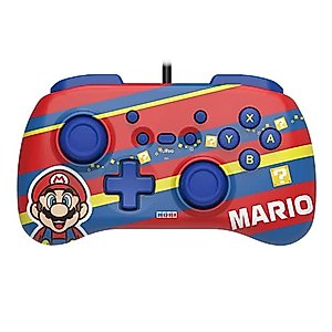 HORI Nintendo Switch HORIPAD Mini (Mario) Wired Controller Pad - Officially Licensed By Nintendo