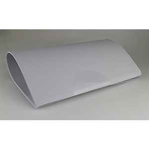 ChromaLabel 3 Inch Clear Round Wafer Seals, 250 Labels per Roll