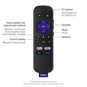 Roku Streambar | 4K/HD/HDR Streaming Media Player & Premium Audio, All In One, Includes Roku Voice Remote