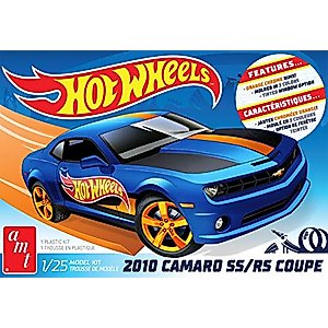 Round 2 Unknown AMT 2010 Chevy Camaro Hot Wheels 1:25 Scale Model Kit (AMT1255M)