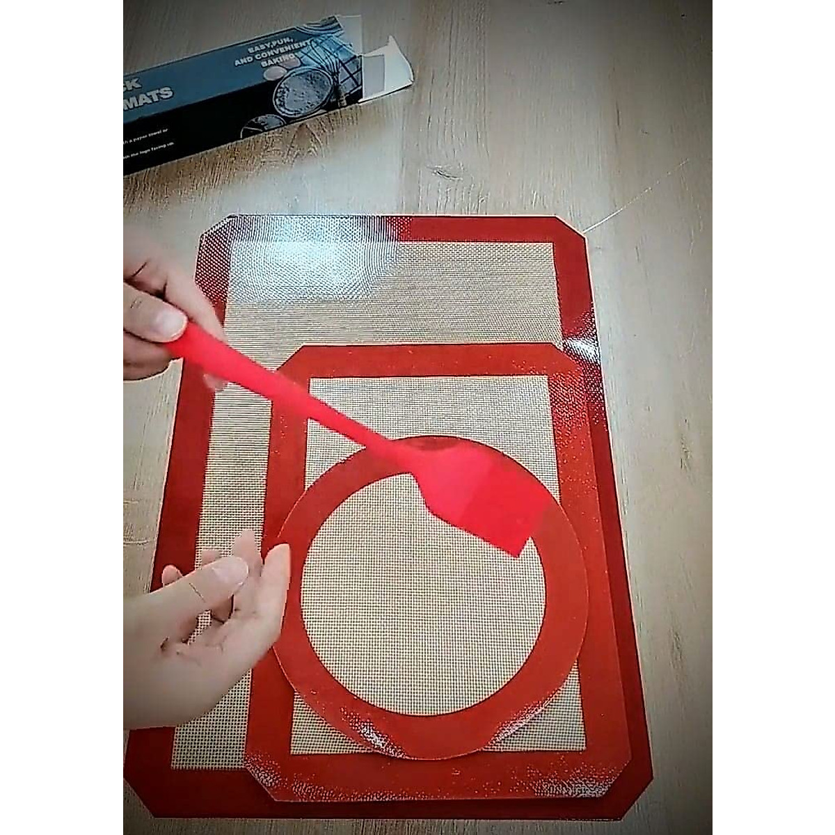 Baking mats - Premium Non-stick Silicone Bake & Pastry - Set 4 items