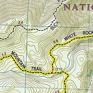 Shenandoah National Park Day Hikes Map (National Geographic Topographic Map Guide, 1703)