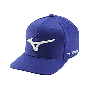 Mizuno Diamond Snapback Hat, Royal, One Size