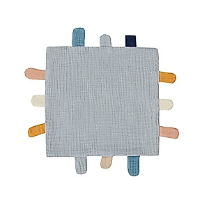 Colorful Cotton Muslin Lovey Blanket Security Blanket Soft & Breathable Lovie- Baby Gifts for Boys & Girls Lightweight Baby Security Blankets