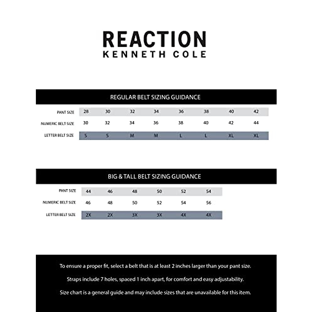 Kenneth Cole REACTION Men's Perfect Fit Adjustable Belt with Track Lock , Black Matte, Medium (34-36)