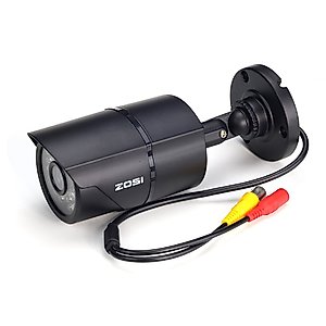 ZOSI 1000TVL 960H CCTV Camera 36IR LEDs Outdoor Night Vision 100ft High Resolution Home Security Camera Bullet Camera
