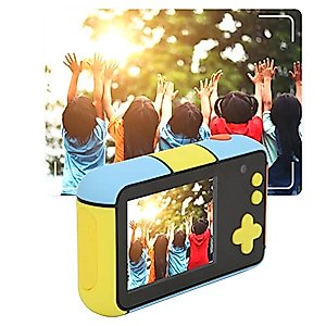 01 02 015 Kids Digital Camera, High Definition Kids Selfie Camera for Boys for Outdoor Game for Girls for Gift