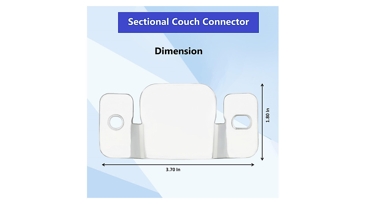 Merrian Living Sectional Couch Connectors – Secure Your Sofa