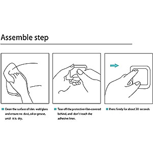 DELITON Adhesive Towel Hooks on Wall: Robe Hooks for Hanging Clothes Hats Stick on Bathroom/Kitchen SUS 304 Stainless Steel Silver