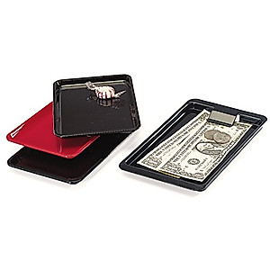 Carlisle FoodService Products 302203 Standard Tip Tray, 6-1/2" x 4-1/2", Black