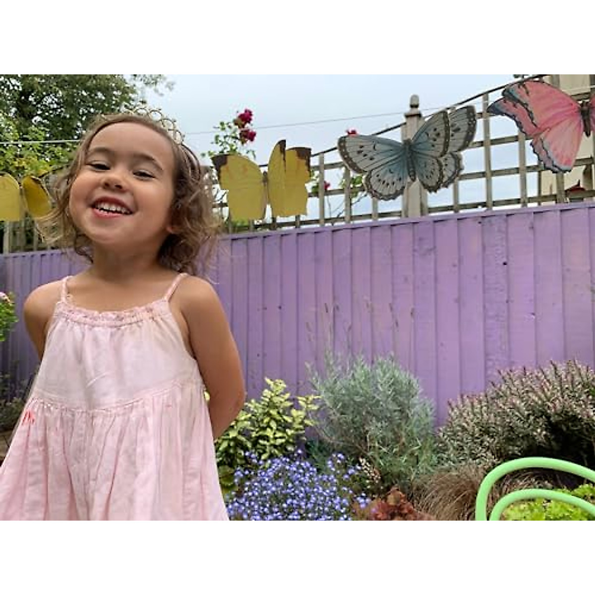 Talking Tables Fairy Party Decorations and Disposable Tableware for 16 Guests | Butterfly Bunting, Tablecloth, Cups, Plates and Napkins | for Kids Birthday, Mother's Day, Afternoon Tea, Baby Shower