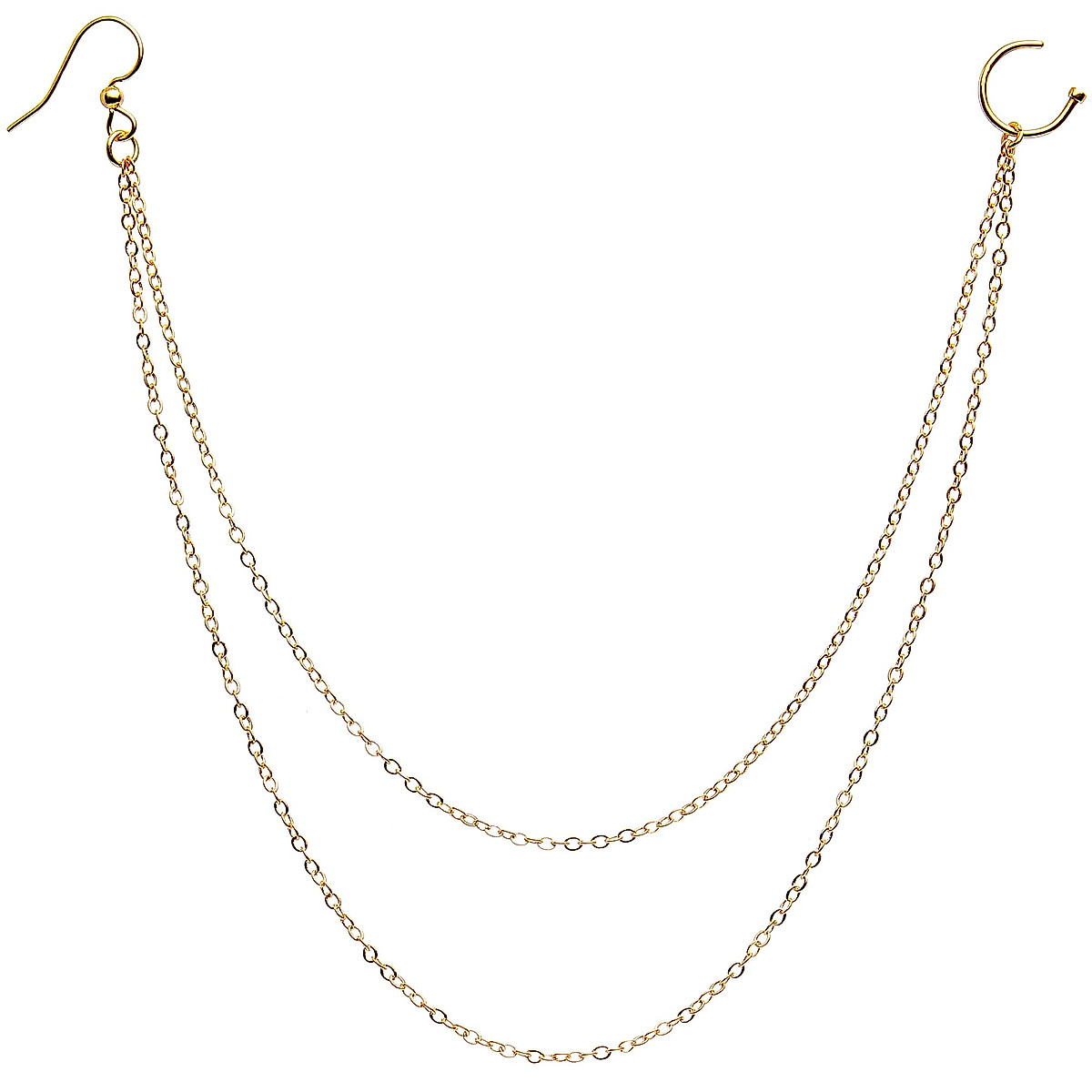 Body Candy Handcrafted Anodized Nose Ring to Dangle Earring 20 Gauge 5/16"