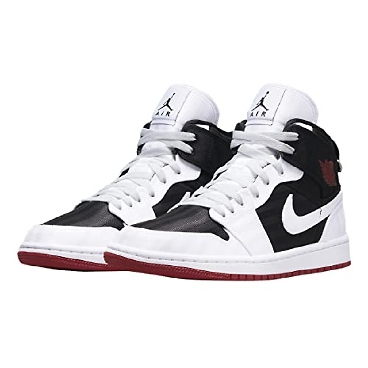 Jordan Womens WMNS Air 1 Mid SE UTL DD9338 016 White/Black/Gym Red - Size 11W