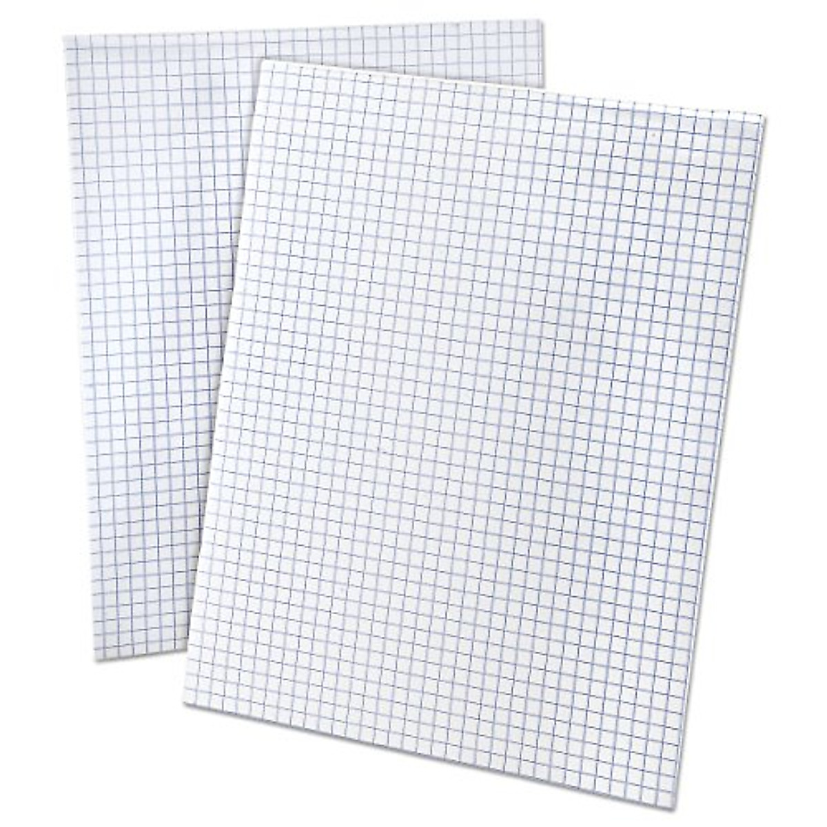 Ampad 8 1/2 x 11 Inches White Quad Pad, 4 Square Inch, 50 Sheets, 1 Each (22-030C)