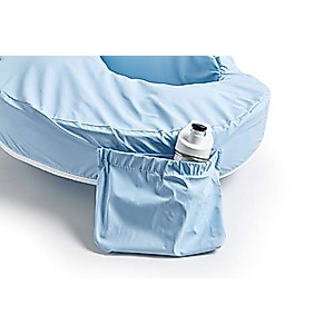My Brest Friend Nursing Pillow Waterproof Slipcover – Machine Washable Breastfeeding Cushion Cover - Pillow not Included,Vinyl, Blue
