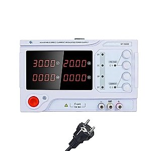 1PCS Laboratory DC 400V Adjustable 5A stabilized Voltage Workbench Switch Power Supply Testing Aging Maintenance Power Supply(EU)