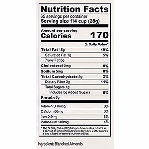 Anthony's Blanched Almond Flour, 4 lb, Finely Ground, Gluten Free, Non GMO, Keto Friendly