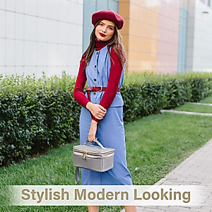 Kadamii Wearable Breast Pump Bag Compatible with Momcozy, Elvie & Medela Pump in Style, Small Portable Container Case Bag for Working Moms, Holds Pump Accessories