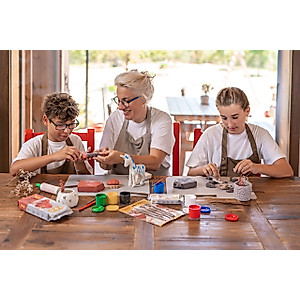 Jovi Air-Dry Modeling Clay; 1.1 lb. White, non-staining, perfect for Arts and Crafts Projects