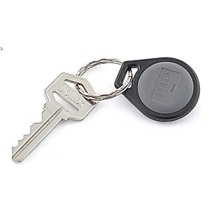 HID Corporation 1346 ProxKey III Key Fob Proximity Access Card Keyfob, 1-1/4" Length x 1-1/2" Height x 15/64" Thick (10)