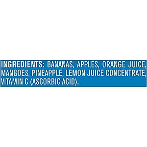 Gerber Baby Food 2nd Foods Blends, Banana Orange Medley Puree, Wonderfoods, Natural & Non-GMO, 4 Ounce Tubs, 2-Pack