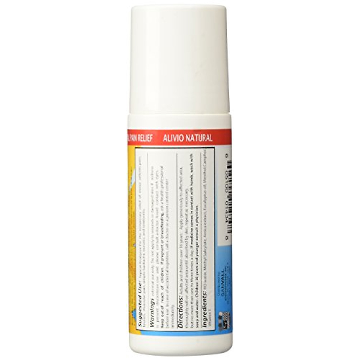 Sanar Naturals Arnica Roll On, 3 oz - Max Strength Relief - Fast Acting - Clear Gel Ointment for Back, Joints, Neck, Legs (Pack of 3)