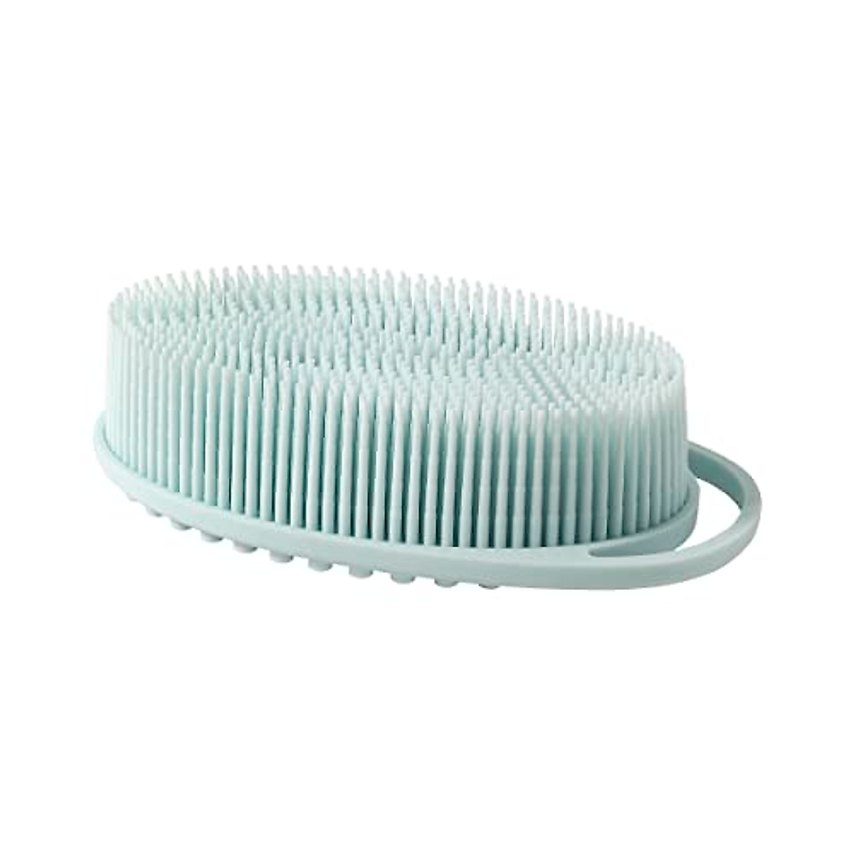 Freeman Premium Exfoliating Silicone Body Scrubber, Easy to Use, Long Lasting, Deep Cleansing On Skin, Better Than Loofahs, Perfect for Men & Women, Hygienic, Cruelty Free & Vegan, 1 Count