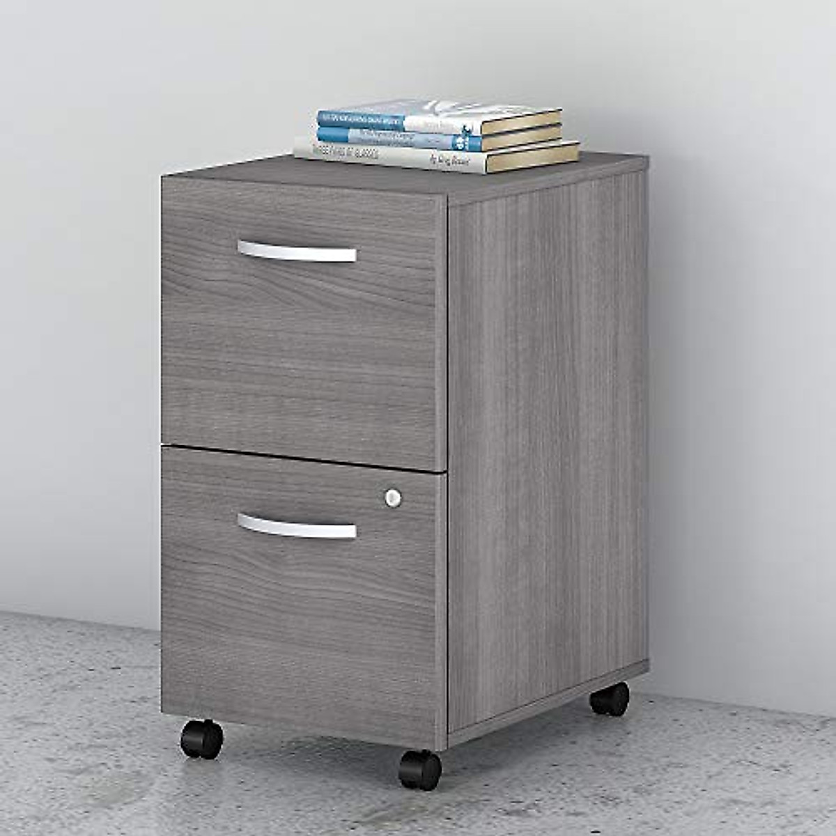 Bush Business Furniture Studio C File Cabinet, Platinum Gray