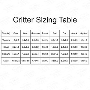 Forest Critters Painted Wooden Animal Cutout Shapes (Small (bundle of 8))