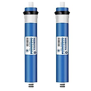 Geekpure Reverse Osmosis RO Membrane 100 GPD -NSF Certificated-Water Filter Replacement Cartridge-Pack 2