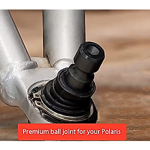 7061220 Upper and Lower Front Ball Joint Compatible with Polaris RZR 570 800 900 All Models Ranger Sportsman Scrambler Replaces 7061220 7061187 7081505 7081580 7081666 7081924 42-1037 (4 Pack)