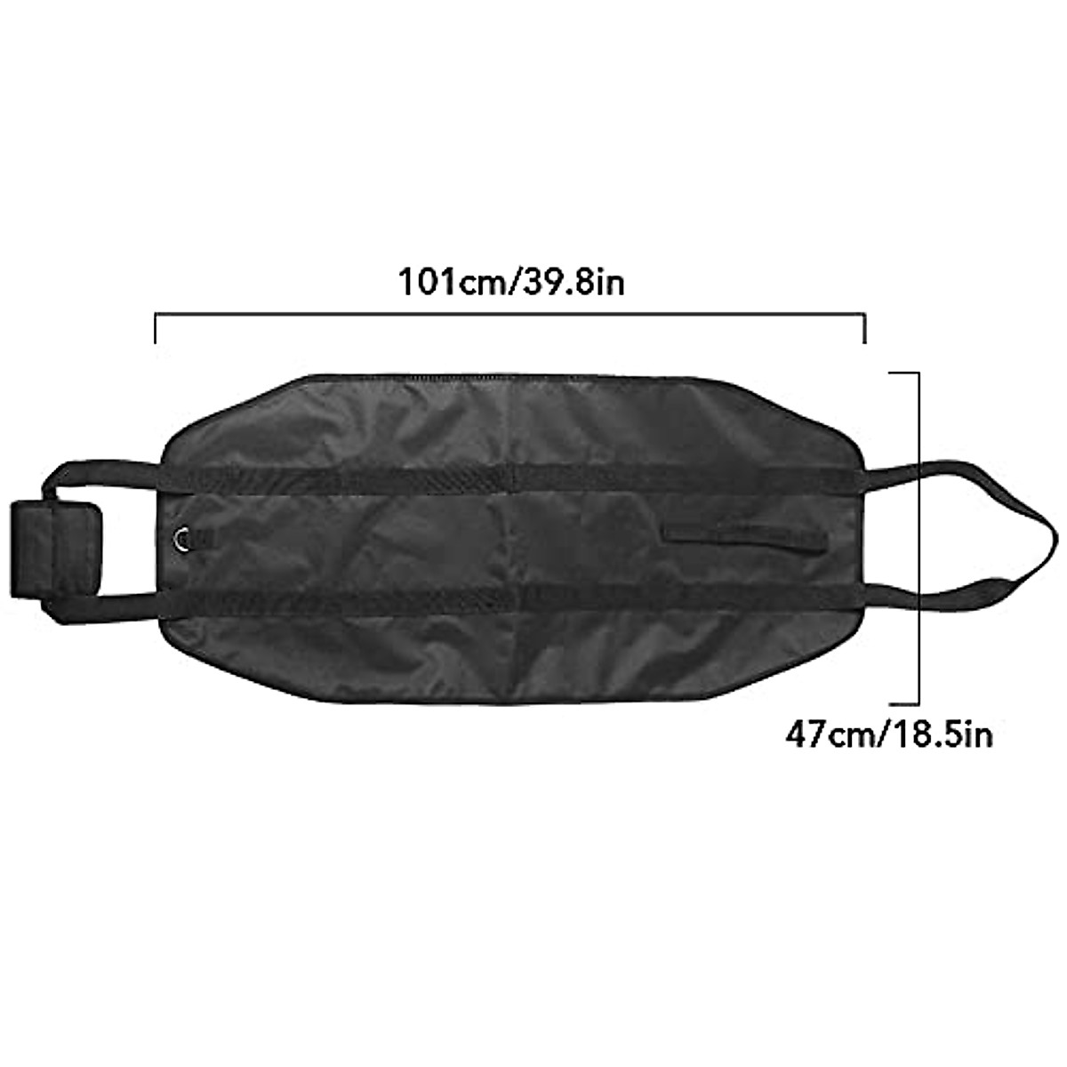 MengK Firewood Carrier Firewood Holder 600D Oxford Weather Resistant Wood Rack Storage Bag Log Tote