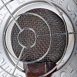 Remington 16,000 BTU Single Propane Tank Top Heater, Silver/Black