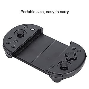 Heayzoki Mobile Gaming Controller, Phone Gamepad Wireless Bluetooth 4.0 Mobile Gamepad Stretchable Joystick Gamepad Controller for 3.5-6.5Inch for Ios/Android