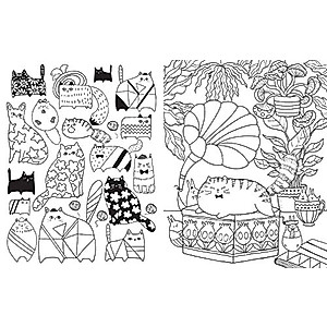 A Million Cute Animals: Adorable Animals to Color (A Million Creatures to Color) (Volume 9)