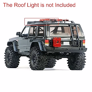 wheelfun CROSSRC 1/8 EMOX2 RC Crawler Off Road Car 4WD Remote Control Off-Road Vehicles Model All Terrain Truck 2Speed Gearbox Motor ESC Servo Remote Control(Meteorite Gray)