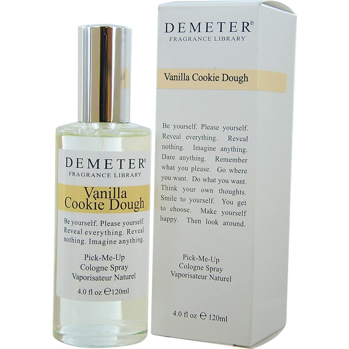Demeter Vanilla Cookie Dough Cologne Spray, 4 Ounce
