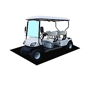 Large 61 * 39inch - Oil Absorbent Garage Floor Mat and Mechanic Pad - Protects Floor from Spills, Drips, Splashes and Stains | Washable, Cut to Size, Non Slip and Waterproof Backing Layer