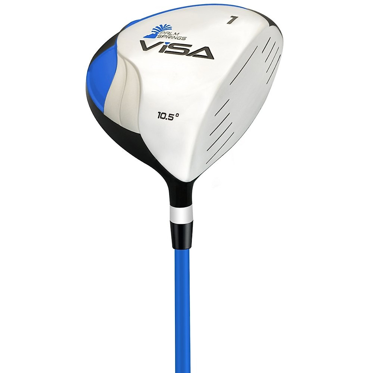 Palm Springs Golf VISA MENS GRAPHITE Hybrid Club Set & Stand Bag