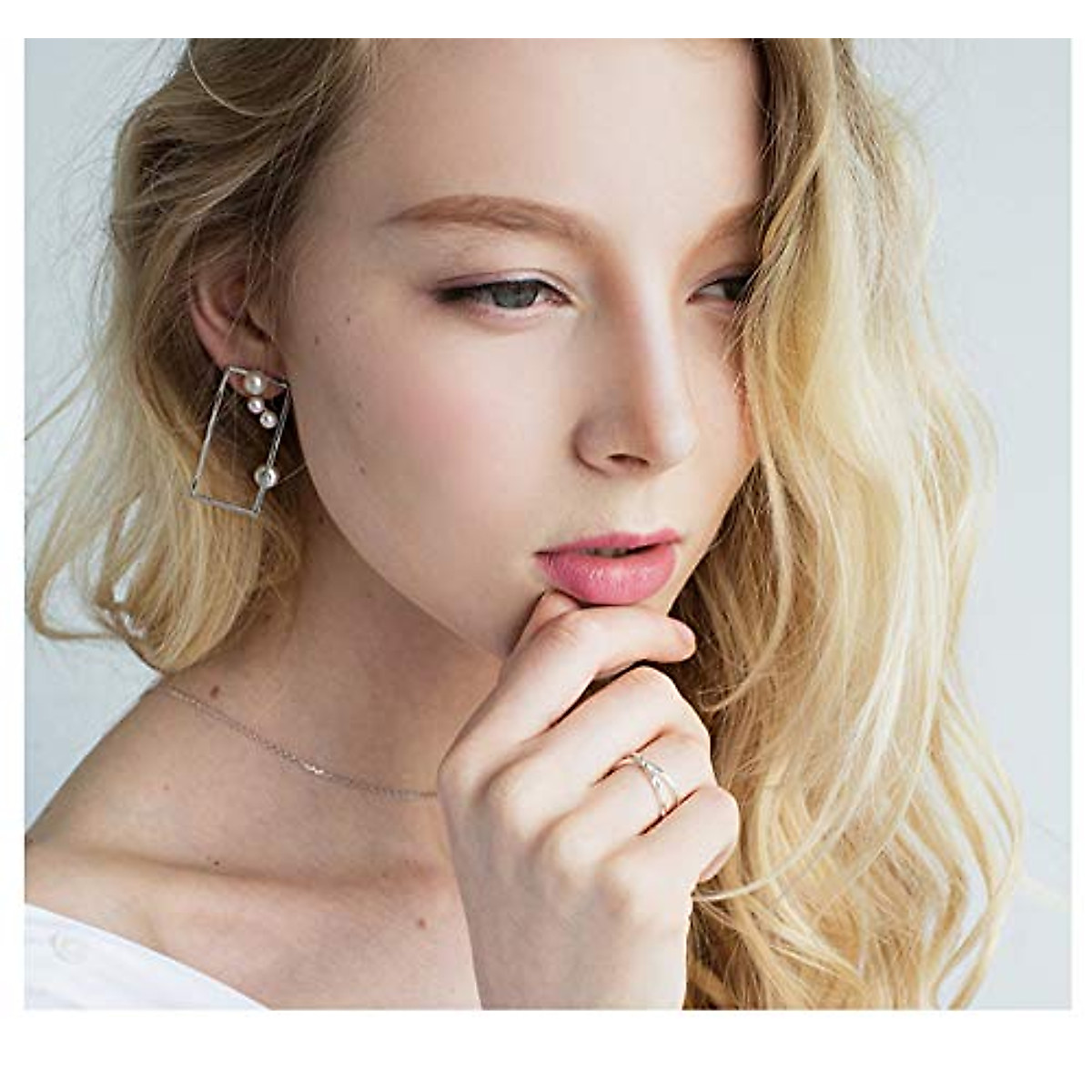 Minimalist Criss Cross Sterling Silver Open X Rings for Women Adjustable Wrap Cuff Stacking Statement Eternity Ring Engagement Finger Thumb Band