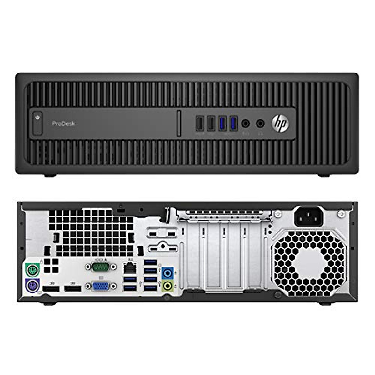 HP Desktop 600 G2 Computer Intel Quad Core i5-6500 3.2-GHz, 32GB Ram, 1TB SSD, with 22in LCD Monitors, DVD, WiFi, Windows 10 (Renewed) ¦