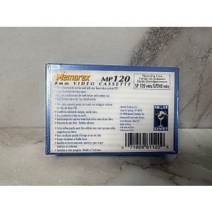 Memorex 8mm Video Cassette MP-120