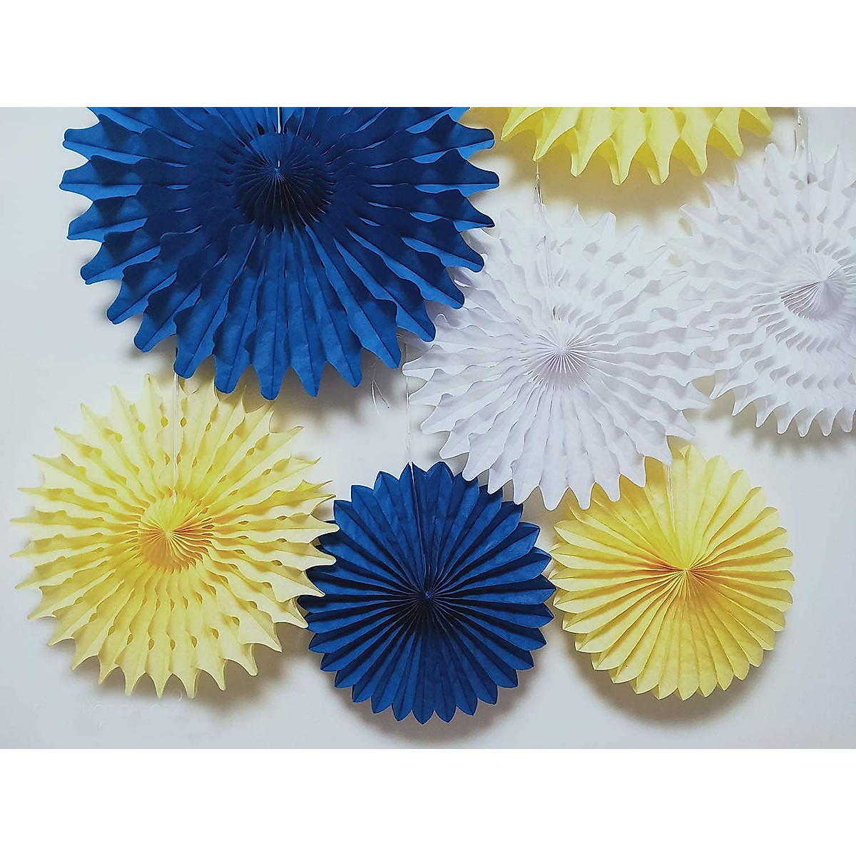 Graduation Party Decorations Navy Blue Yellow 2024/Navy Blue Yellow Graduation Decorations Birthday Party Decorations Navy Blue Yellow Bridal Shower Decorations/ Royal Prince Baby Shower Decorations