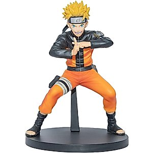 Banpresto Naruto Shippuden Vibration Stars Uzumaki Naruto II Figure, Multiple Colors