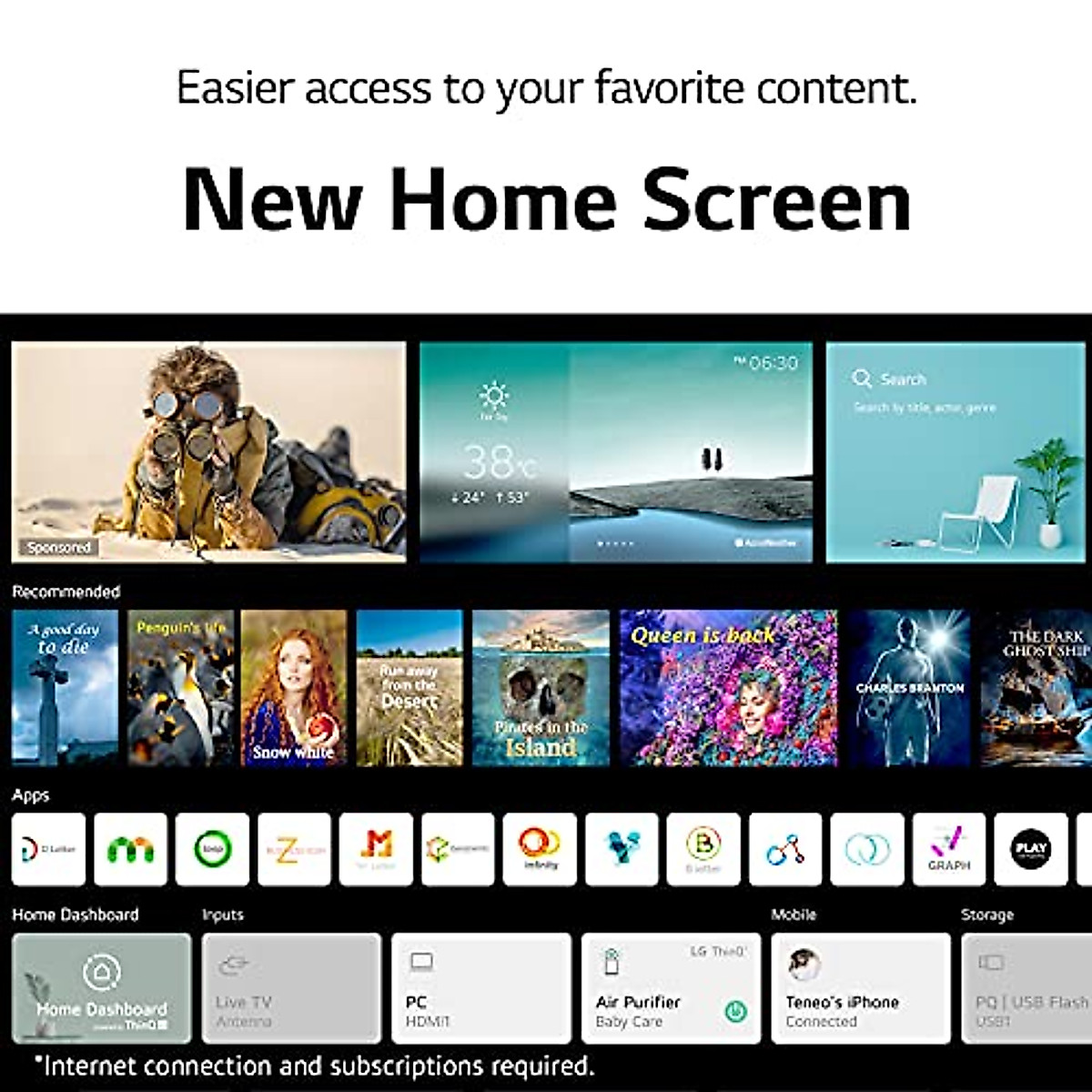 LG OLED A1 Series 77” Alexa Built-in 4k Smart TV, 60Hz Refresh Rate, AI-Powered 4K, Dolby Vision IQ and Dolby Atmos, WiSA Ready, Gaming Mode (OLED77A1PUA, 2021)