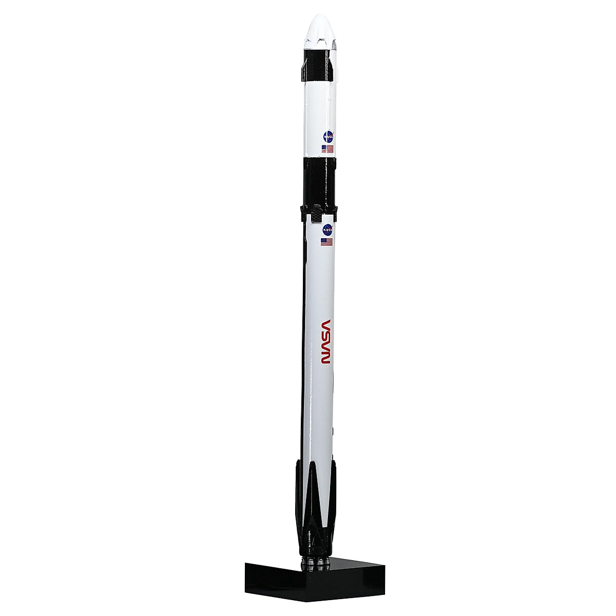 wltk Space X Falcon 9 + Dragon 1/233 Diecast Rocket Model