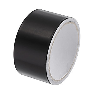 uxcell Aluminum Foil Tape 2 Inch x 10 Yards Black High Temperature Tape for HVAC, Sealing, Patching Hot and Cold Air Ducts 1 Pcs